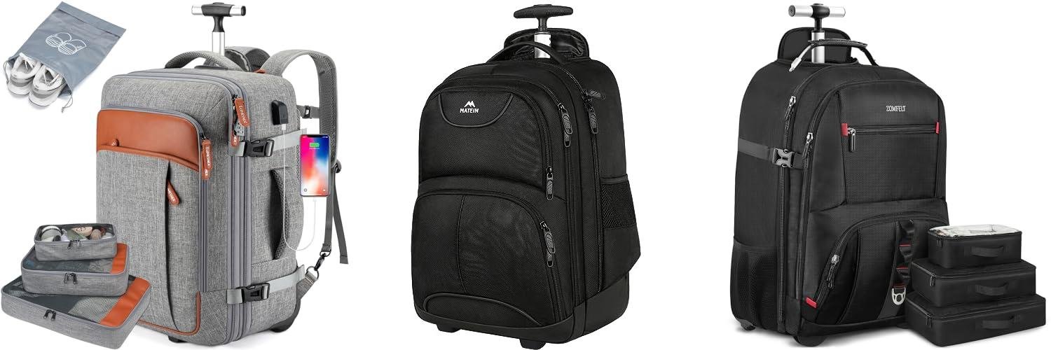 Top 5 Carry On Backpacks With Wheels: Your Travel Guide